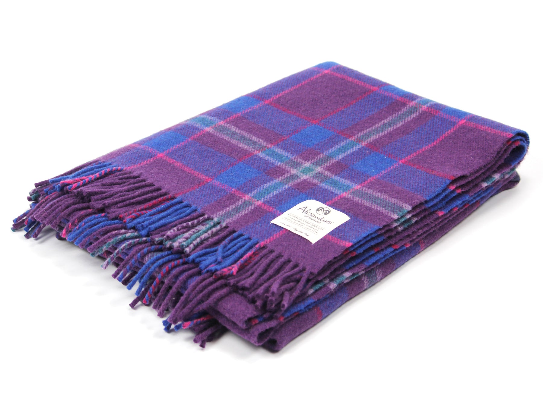 Alexanders of Scotland wool fabrics, blankets and scarves ...